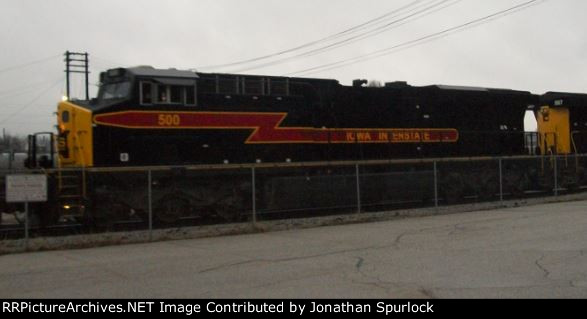 IAIS 500, conductor's side view